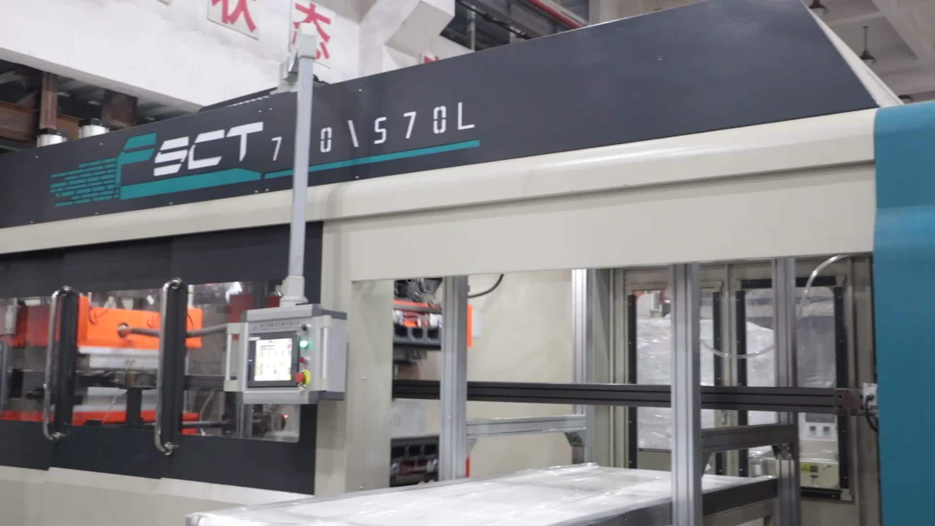 Pla Automatic Thermoforming Vacuum Forming Machine - Buy Pla Plastics ...