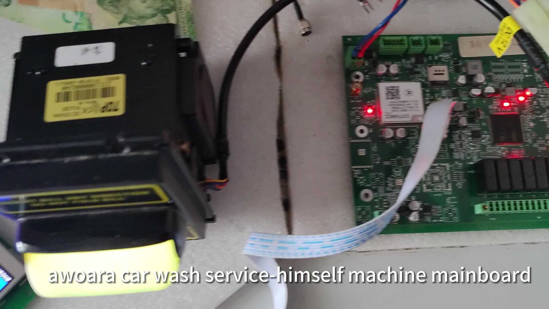 Awoara V5 Car Wash Mainboard Token Cash/coin/card/scan Qr Equipment ...