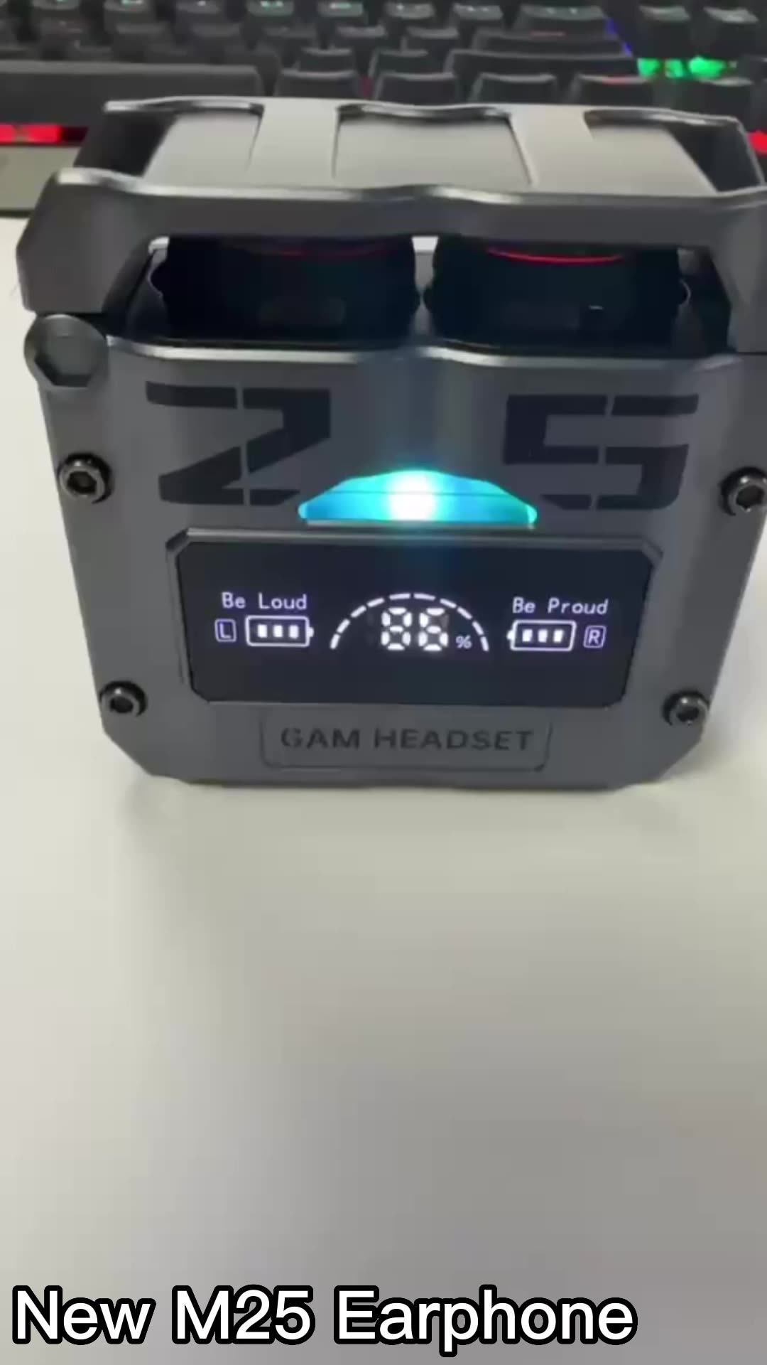 M25 Tws Wireless Headphones Earphone Gaming Low Latency Noise Reduction ...