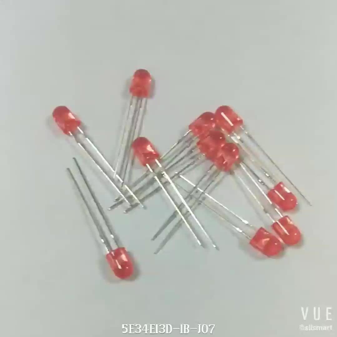 Silsmart High Luminous 5mm Oval Shaped Long Pins Dffused Rgb Led - Buy ...