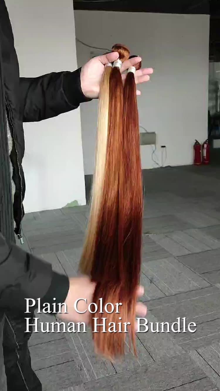 4+1 Bulk Extension Vendor Meche Humain Bresilienne Cuticle Aligned Raw ...