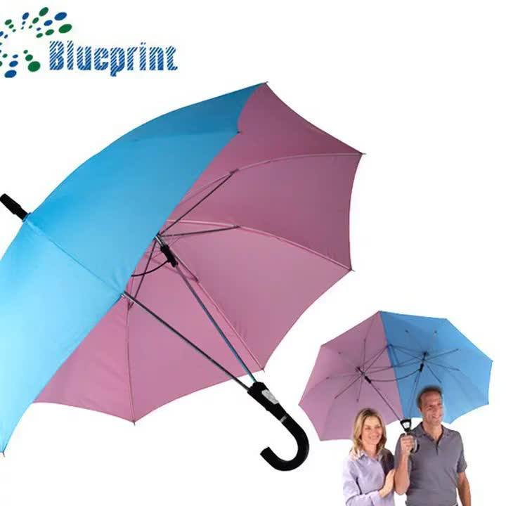 Two Person Couple Straight Umbrella For Outdoor Daily Use - Buy ...
