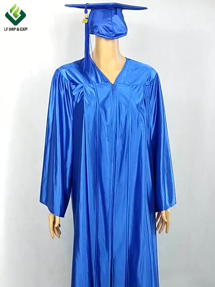 Shiny Graduation Suit Include Graduation Gown And Cap And Honor Cord ...