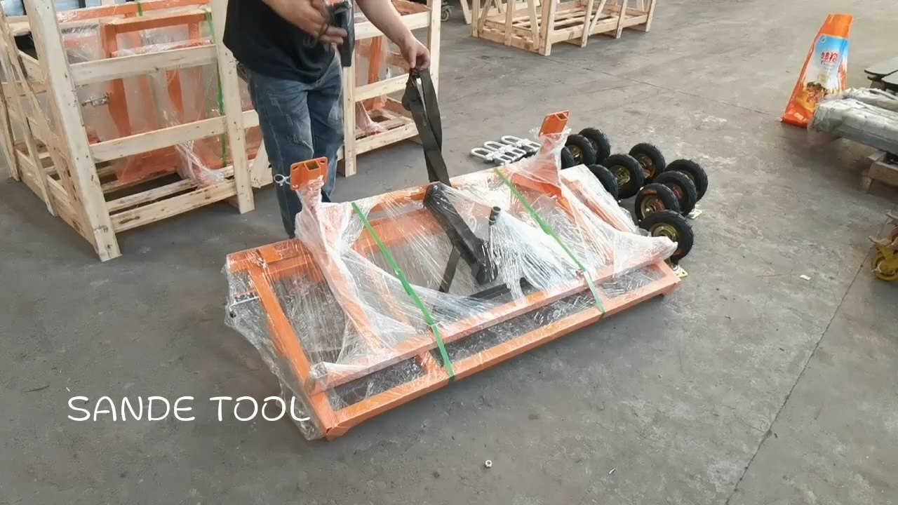 Sande Factory Made Tilting Slab Transport Cart Countertop Install Cart ...