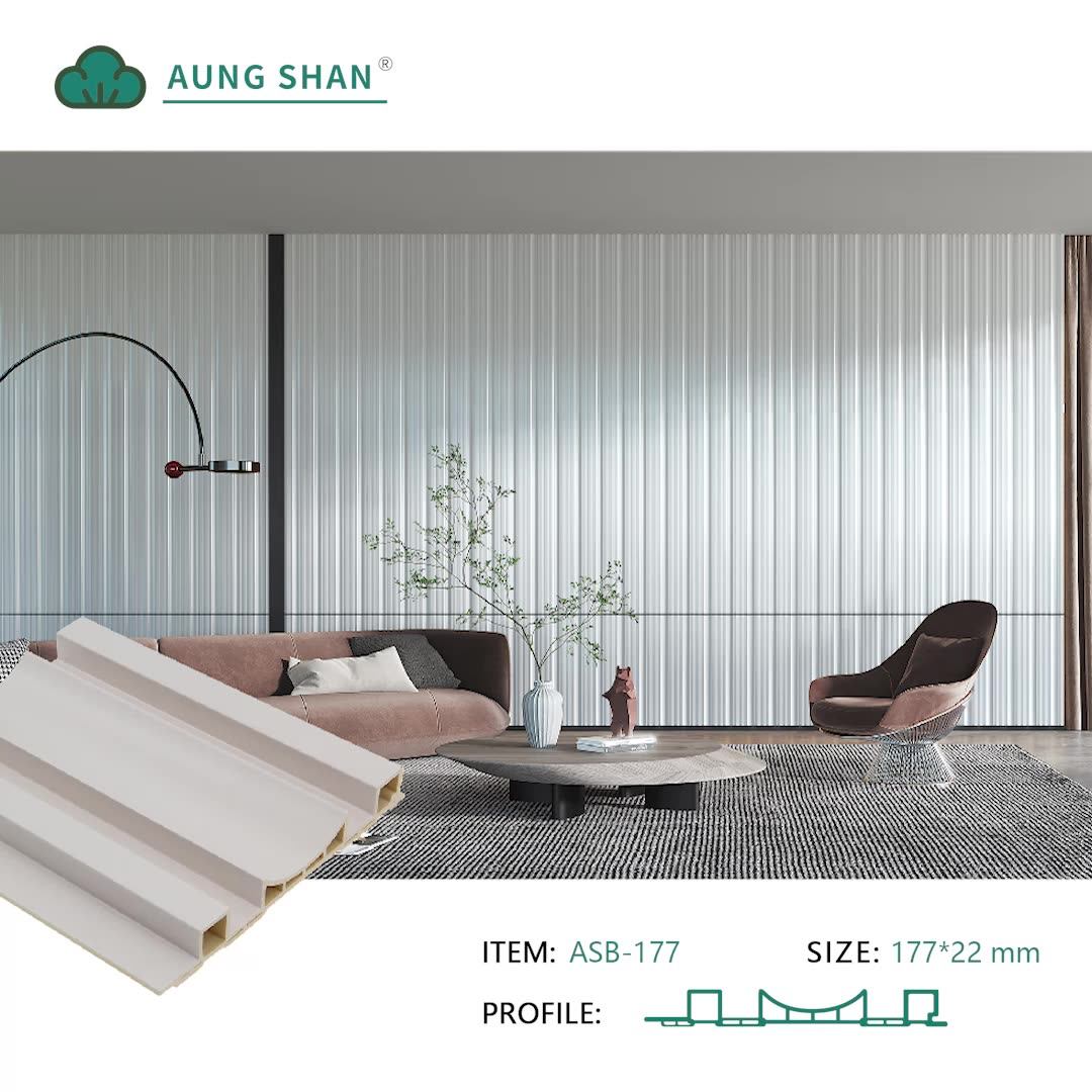 Modern Wood Plastic Composite Construction Decorative Stone Wpc ...