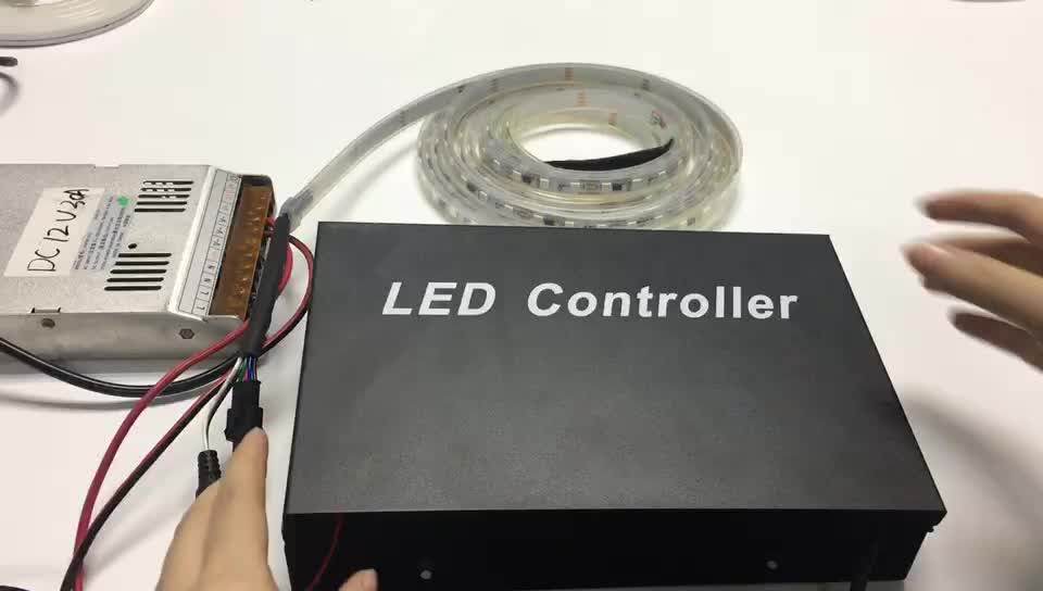 220v Waterproof Programmable Rgb T8000 Led Pixel Controller - Buy T8000 ...