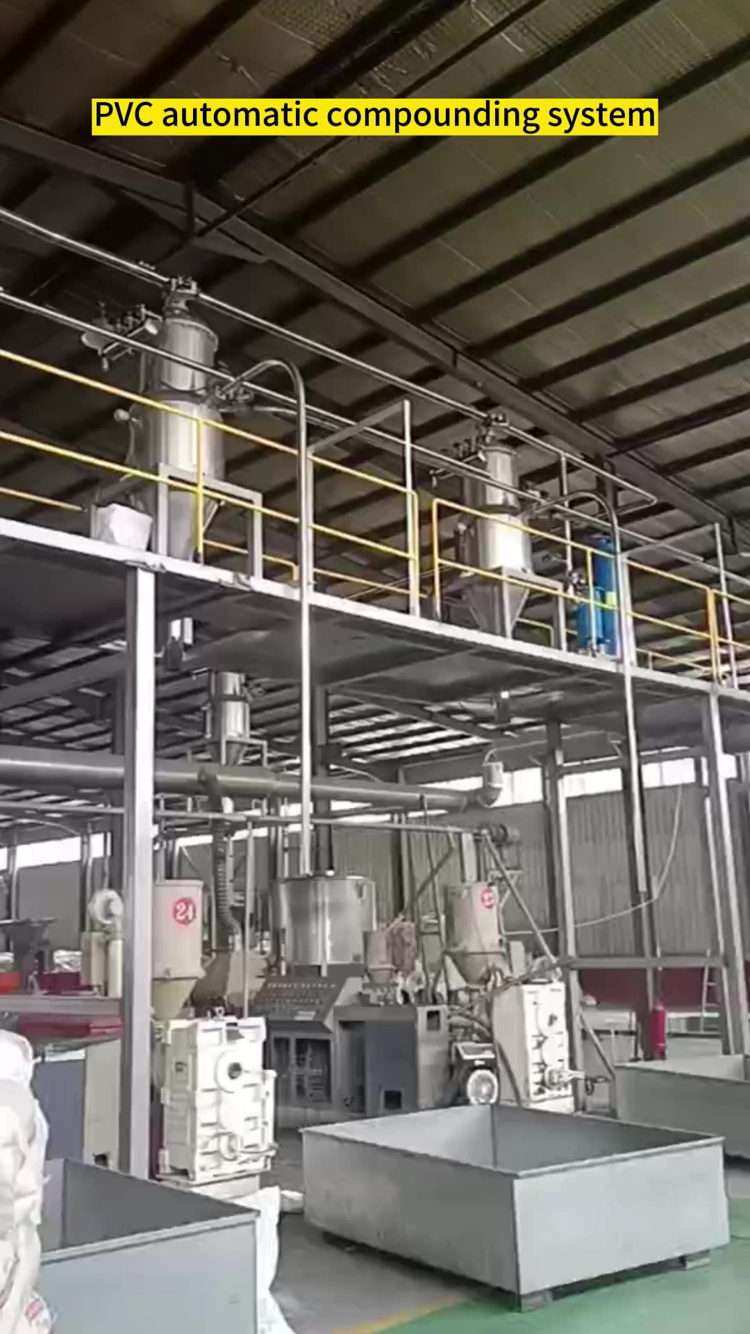Central Feed Metering System Pvc Mixing Line Centralized Feeding System Automatic Feeding System ...