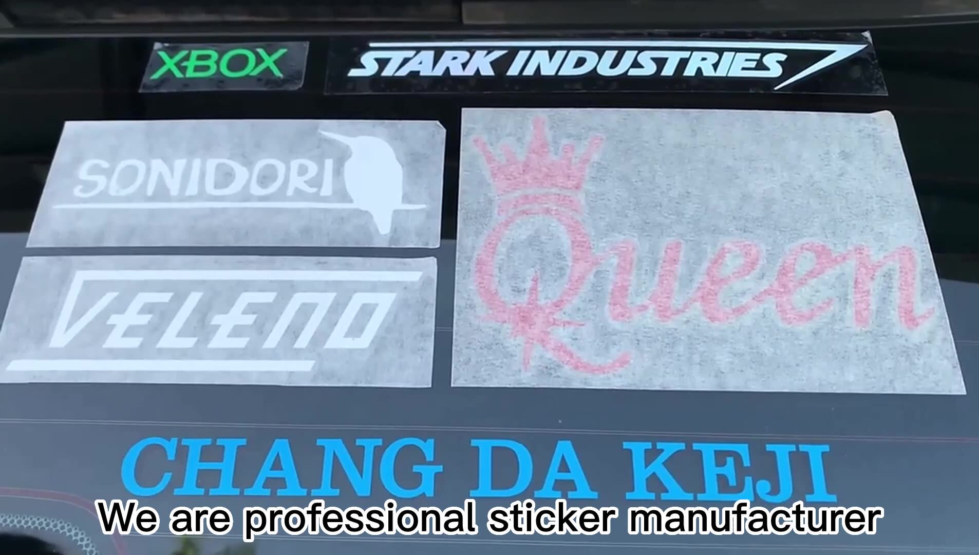 Custom Weatherproof Die Cut Logo Window Sticker Lettering Decals New ...