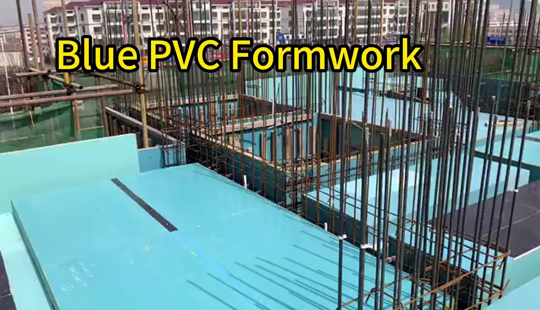 Non Combustible Formwork Construction Pvc Formwork For Concrete Panel ...