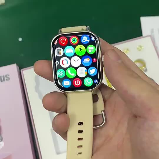 A58 Plus Ladies Gold Watch Unique Combination Women's Smartwatch With ...