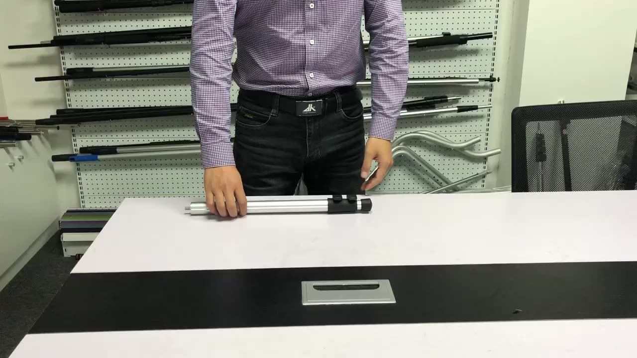 Aluminum Strong Adjustable Folding Table Legs Telescopic Extension Pole ...