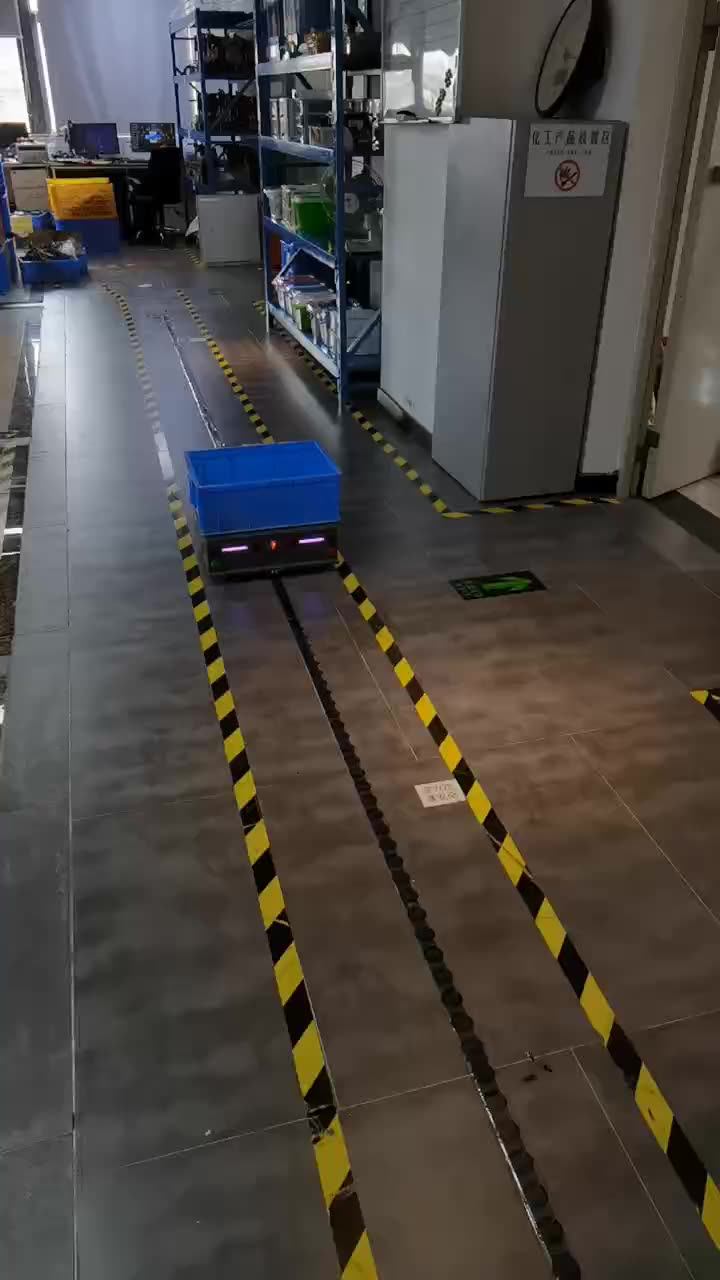 Cheap Agv Intelligent Handling Trolley Transportation Robot Remote ...