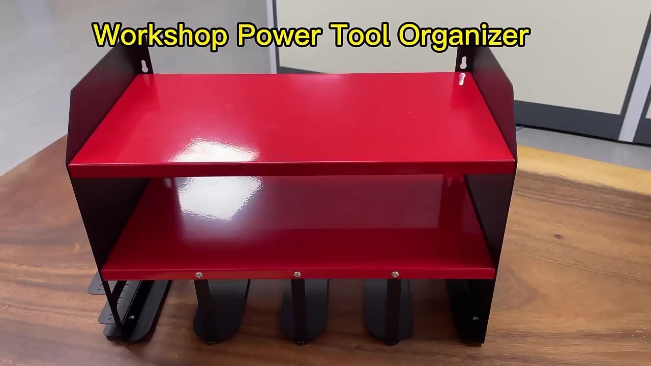 Heavy Duty Steel Drill Storage Rack Wall Mount For Garage,Workshop ...