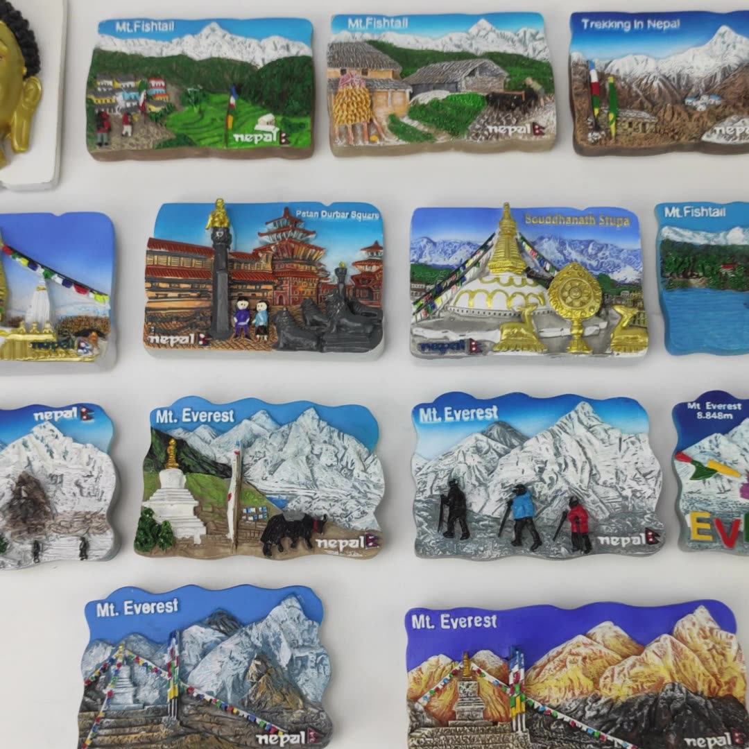 Wholesale High Quality Colorful Spain Souvenir Mdf Wooden Fridge Magnet ...