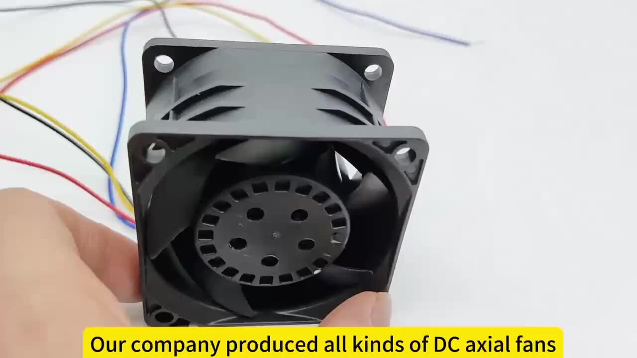 6038 2inch 12v 24v 48v Dc Axial Cooling Fan 60x60x38mm Larger Air Flow ...