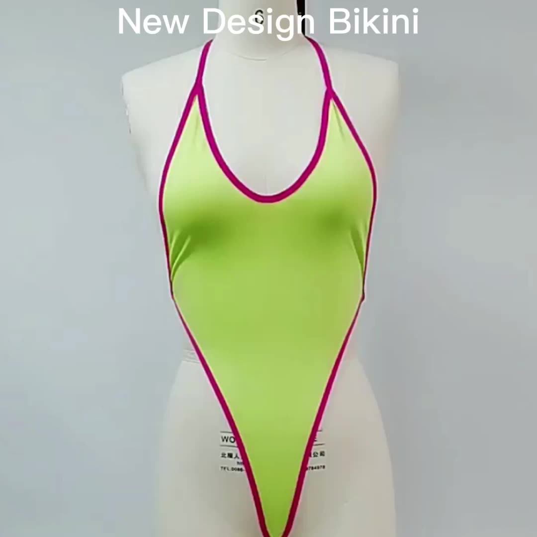 Custom New Design Bathing Suits Hot Sexy Micro Bikini In Beach Mini ...
