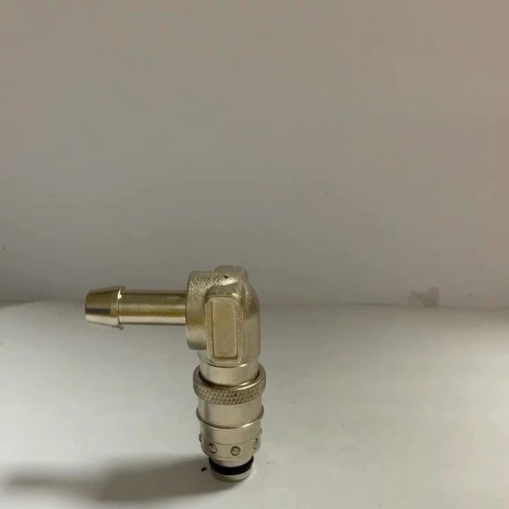 Rpl08.6810/re 90 Degree Quick Connector French Mold Brass Cooling Water ...