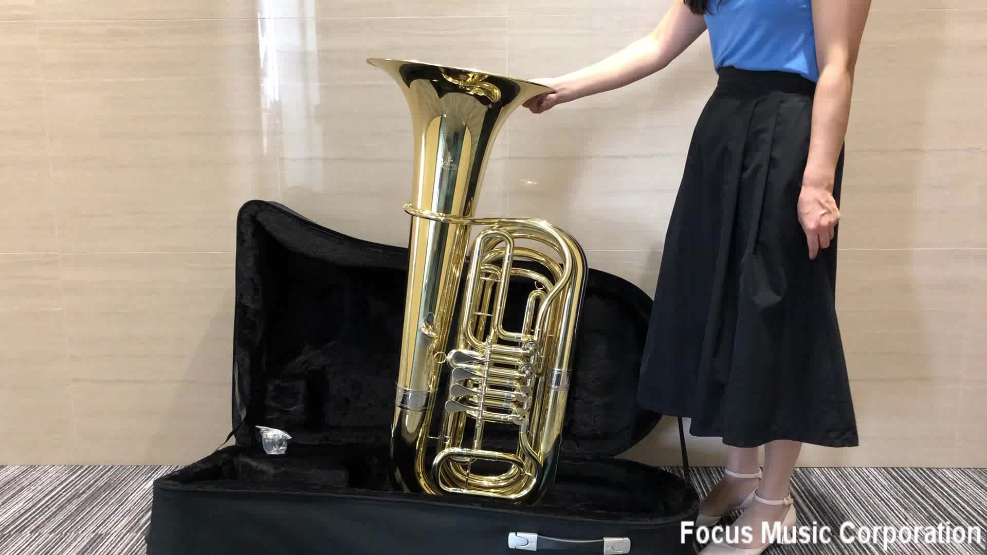 New Arrive High End Brass Instruments 4 Rotary Keys Tuba Orchestra Use 4 Tuba Buy Tubabrass