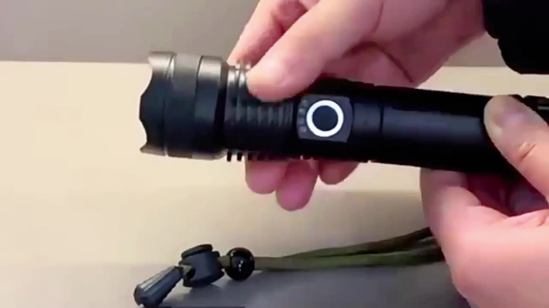 Powerful Aluminum Camping Handheld Torch P90 Led Zoom Waterproof Ultra ...