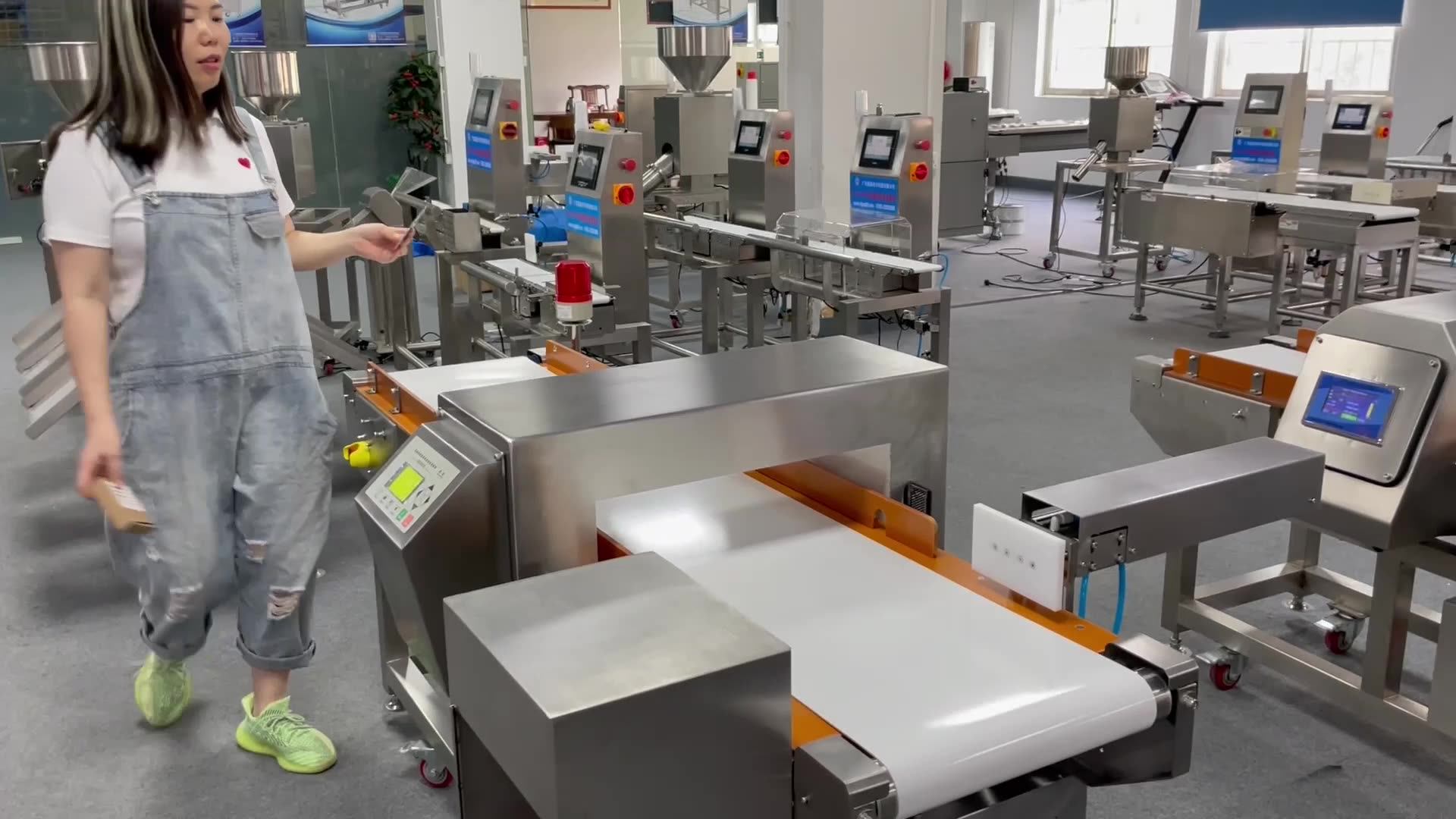 Detect All Kinds Of Metals Conveyorised Metal Detector For Meat - Buy ...