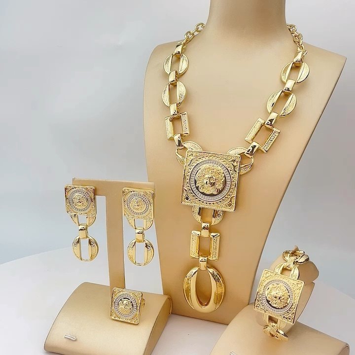Yuminglai-conjunto De Joyería De Dubái,Joyería De Oro Brasileño,Joyería ...