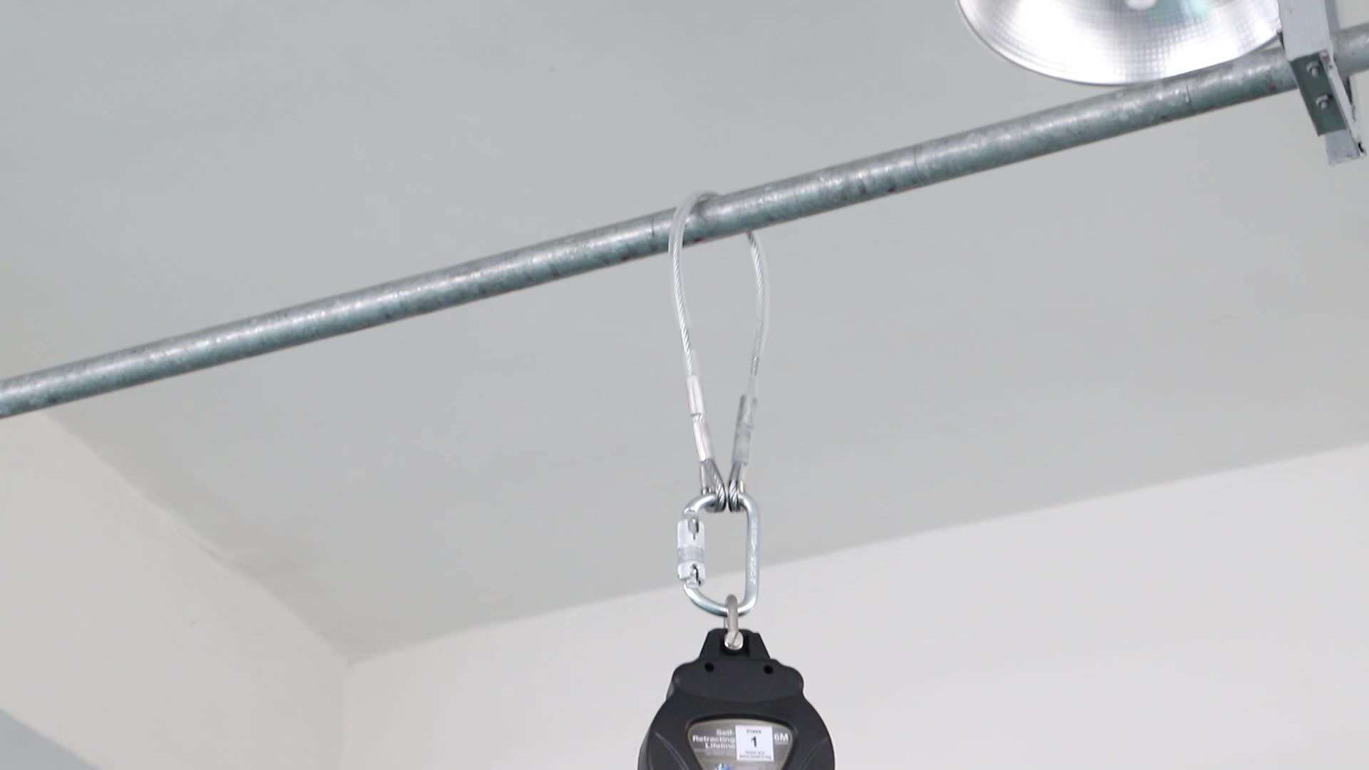 Vertical Lifeline Container Devices Construction Rigid Rail System ...