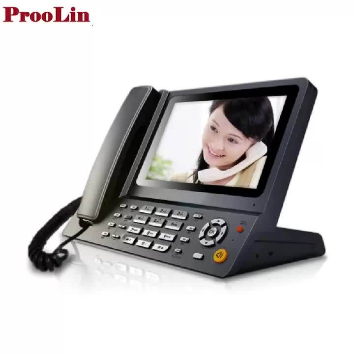 Android System Sip Video Ip Phone With 7 Inch Touch Screen,Usb Camera ...