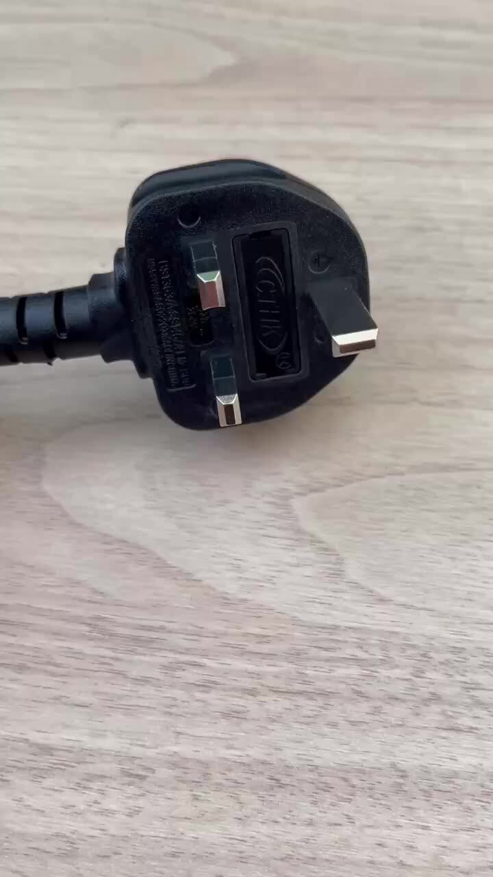 Bs 1363/a Standard British Plug Power Cable With England Asta ...