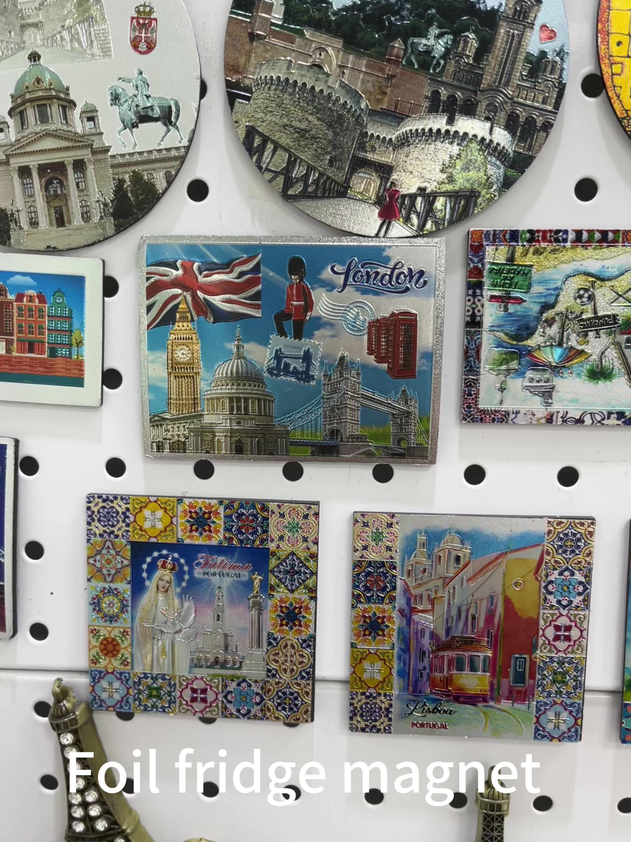 Funchal Fridge Magnet Make Machine Custom 3d Foil Coloring Tourist ...