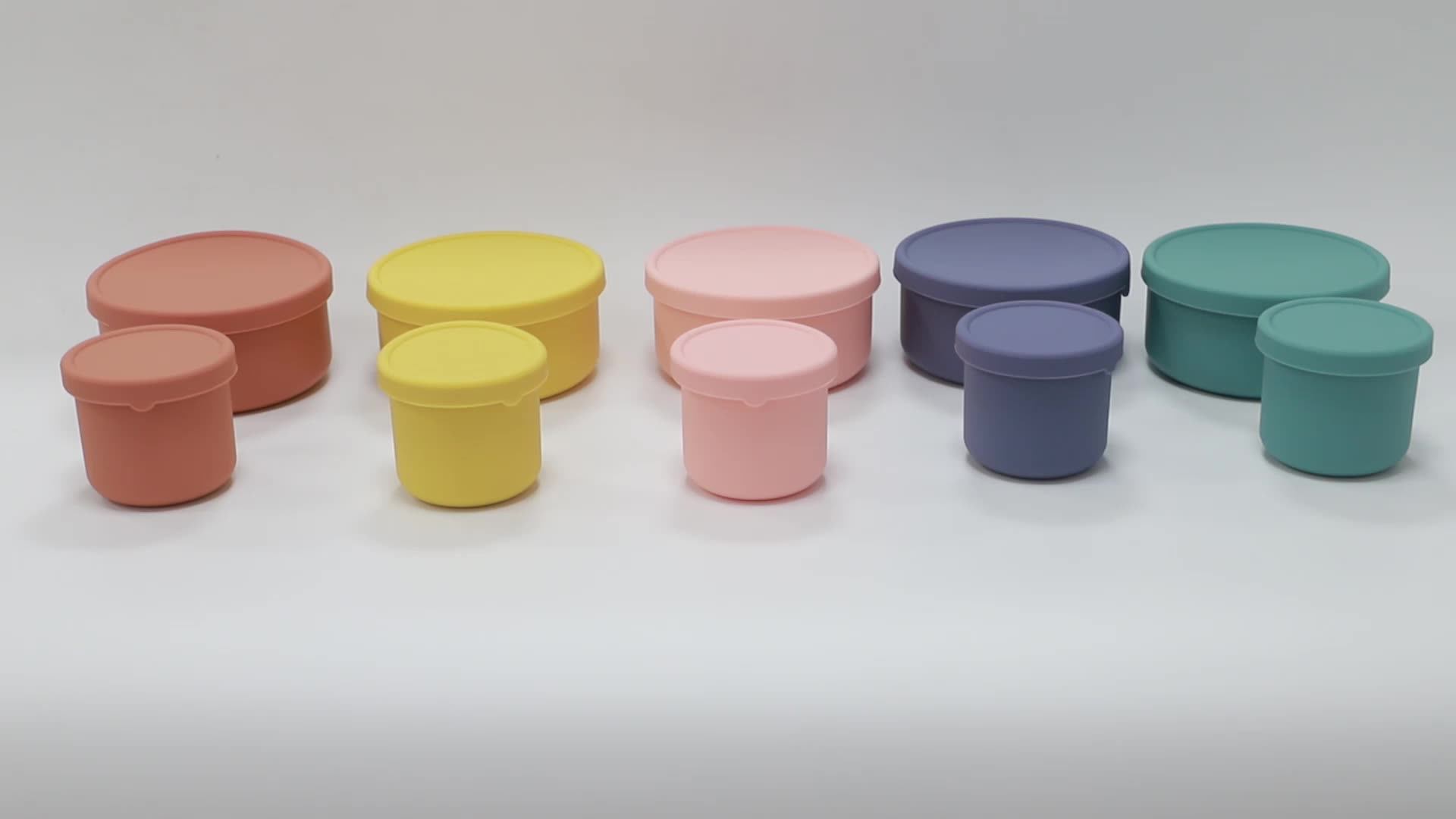 Food Grade Silicone Refrigerator Crisper Microwave Lunch Bento Box Food ...