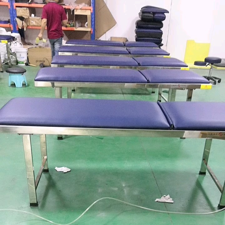 Commercial Furniture Foldable Stainless Steel Doctor Examination Table ...