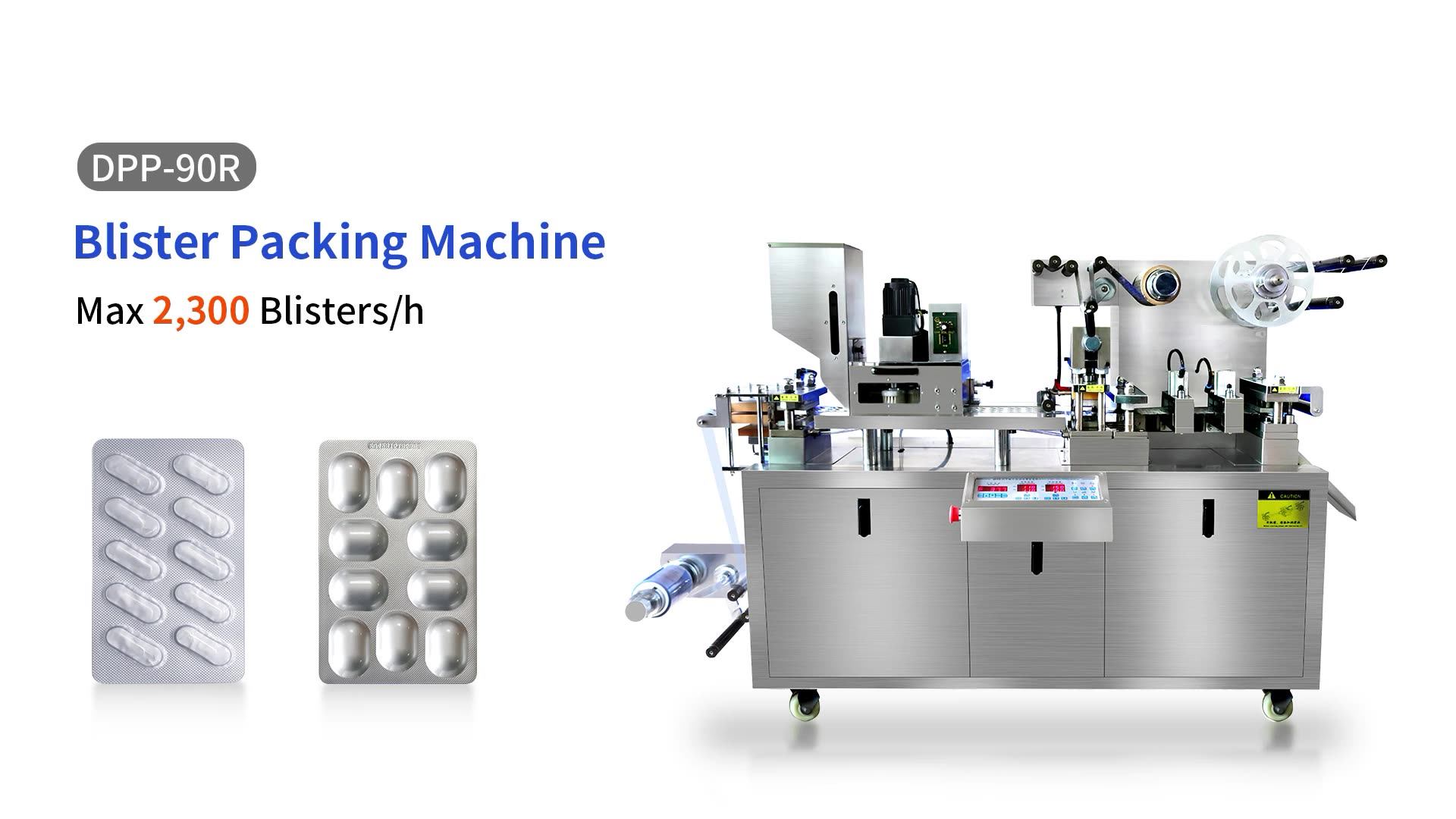 Automatic Small Mini Pvc Alu Alu Strip Pill Tablet Blister Packaging ...