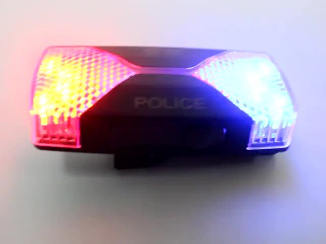 Led Rechargeable Police Warning Shoulder Light For Public Road Safety ...