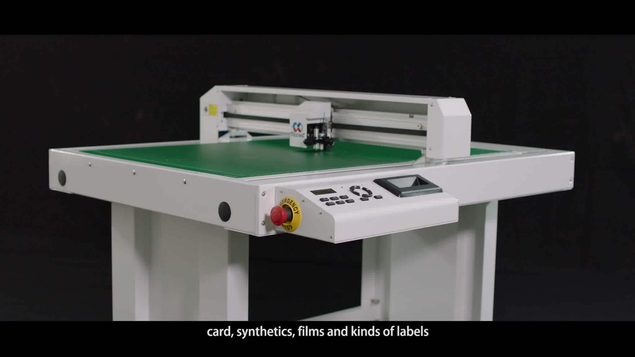 Economical Precision High Quality Box Gift/paper/pvc/cardboard Digital Flatbed Cutting Plotter ...