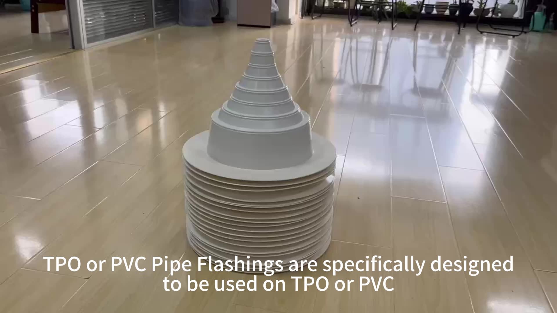 Flexible Tpo Universal Pipe Boot Tpo Vent Boot Cone Roofing Pipe Boots ...