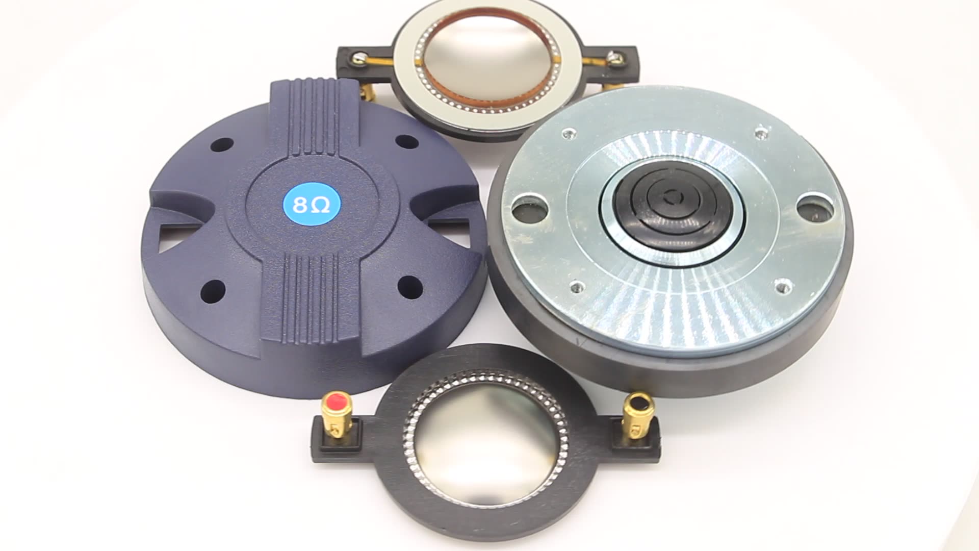 Yoto Pro-de441 High Quality 300 Watt 115mm Magnet Horn Tweeter Compression Driver 44mm Tweeter ...