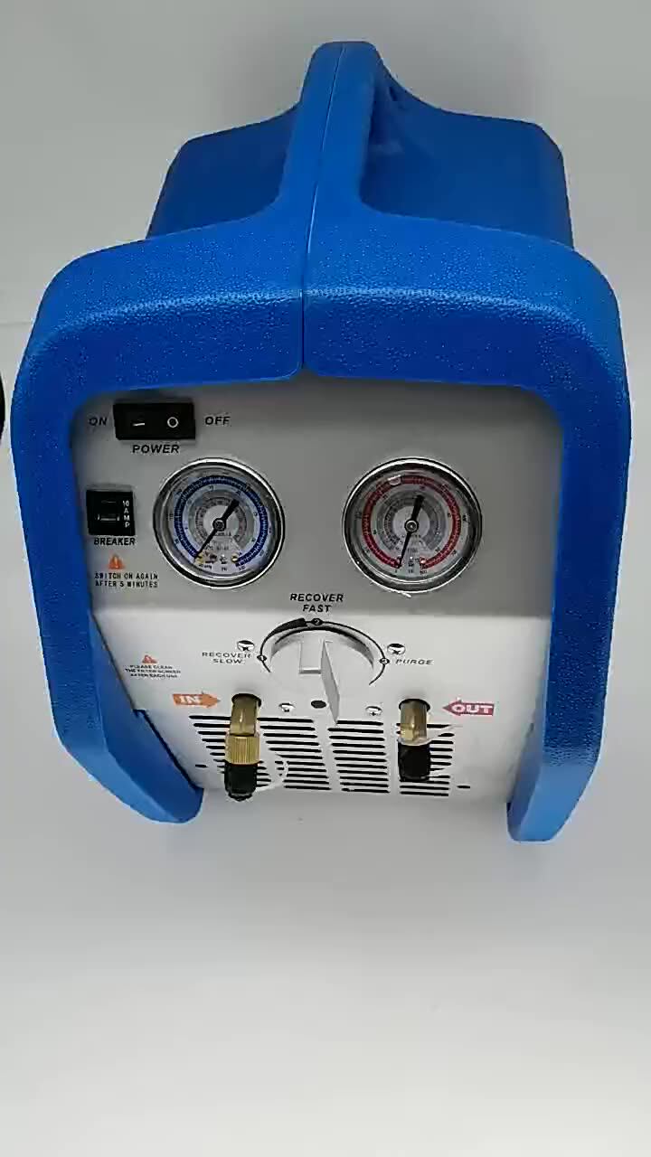 Hvac Air Conditioner Single Cylinder Gas Refrigerant Recovery Machine ...