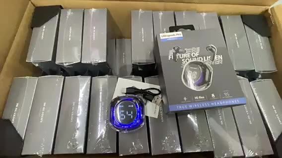 Ultrapods Max Crystal Portable Bt Led Display Ultrapods Pro Mini ...