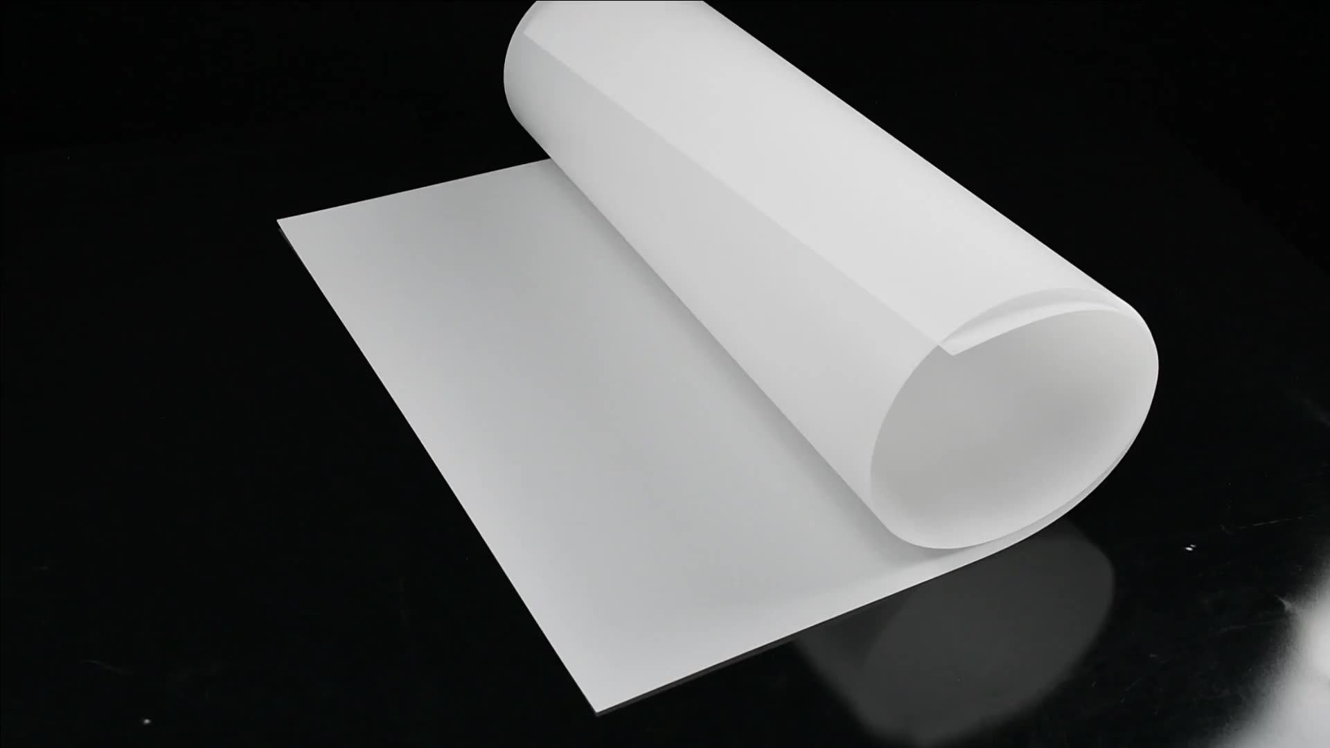 Optical Milky White Flexible Plastic Film Led Panel Light Diffuser Film ...