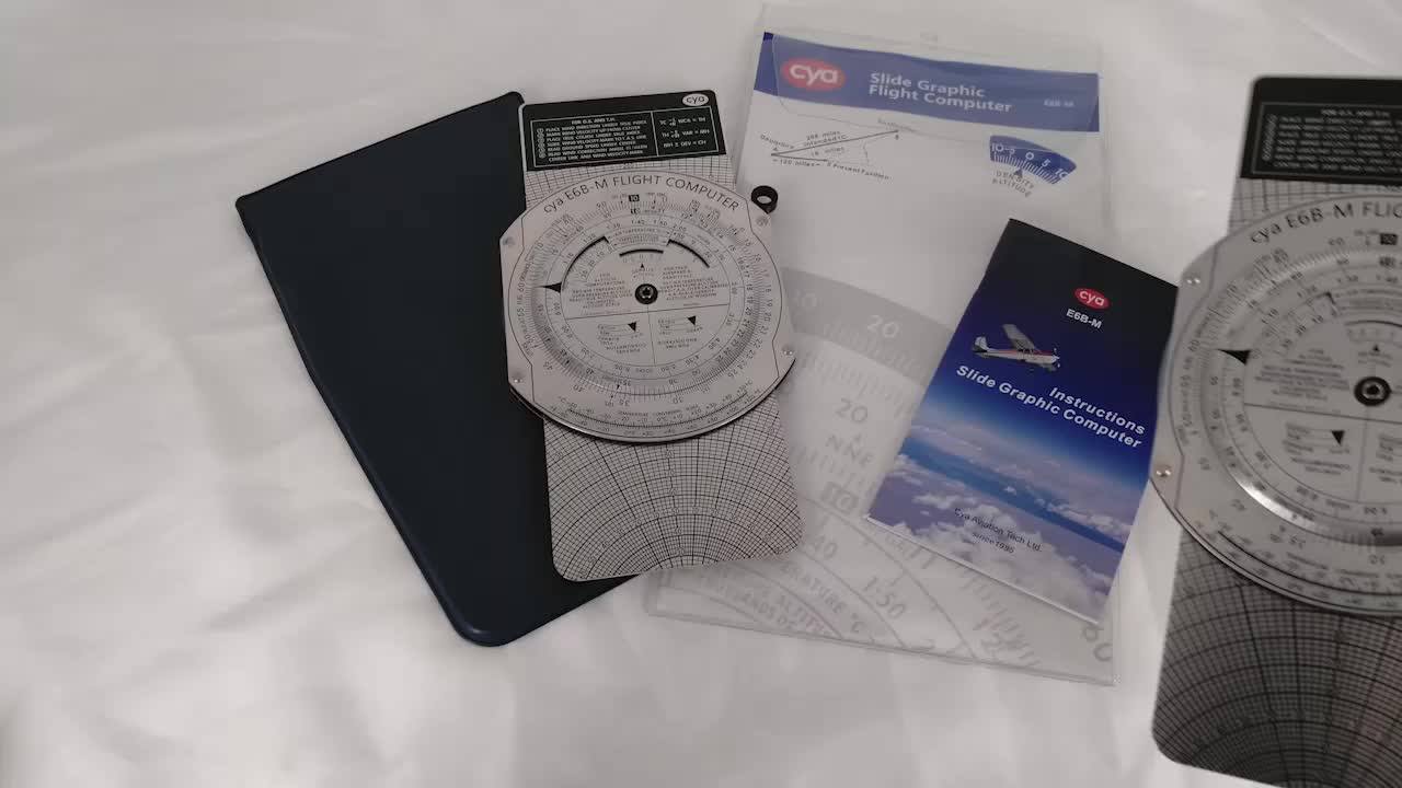 Air Classical Metal E6b Flight Computer With Guiding Booklet Great Tool ...