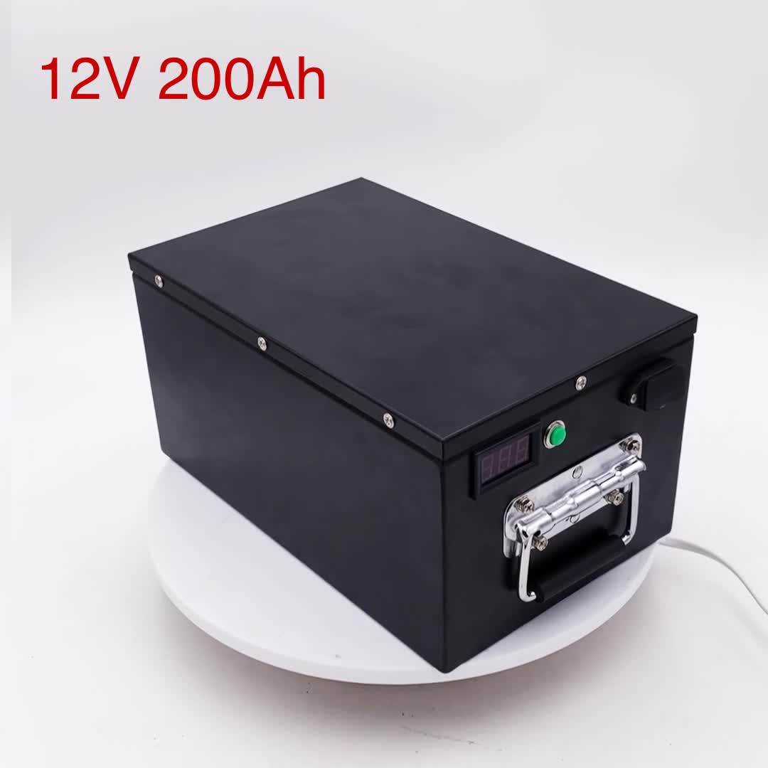 Customized Large Lithium-ion Batteries 12v 200ah Battery 12v 200ah ...
