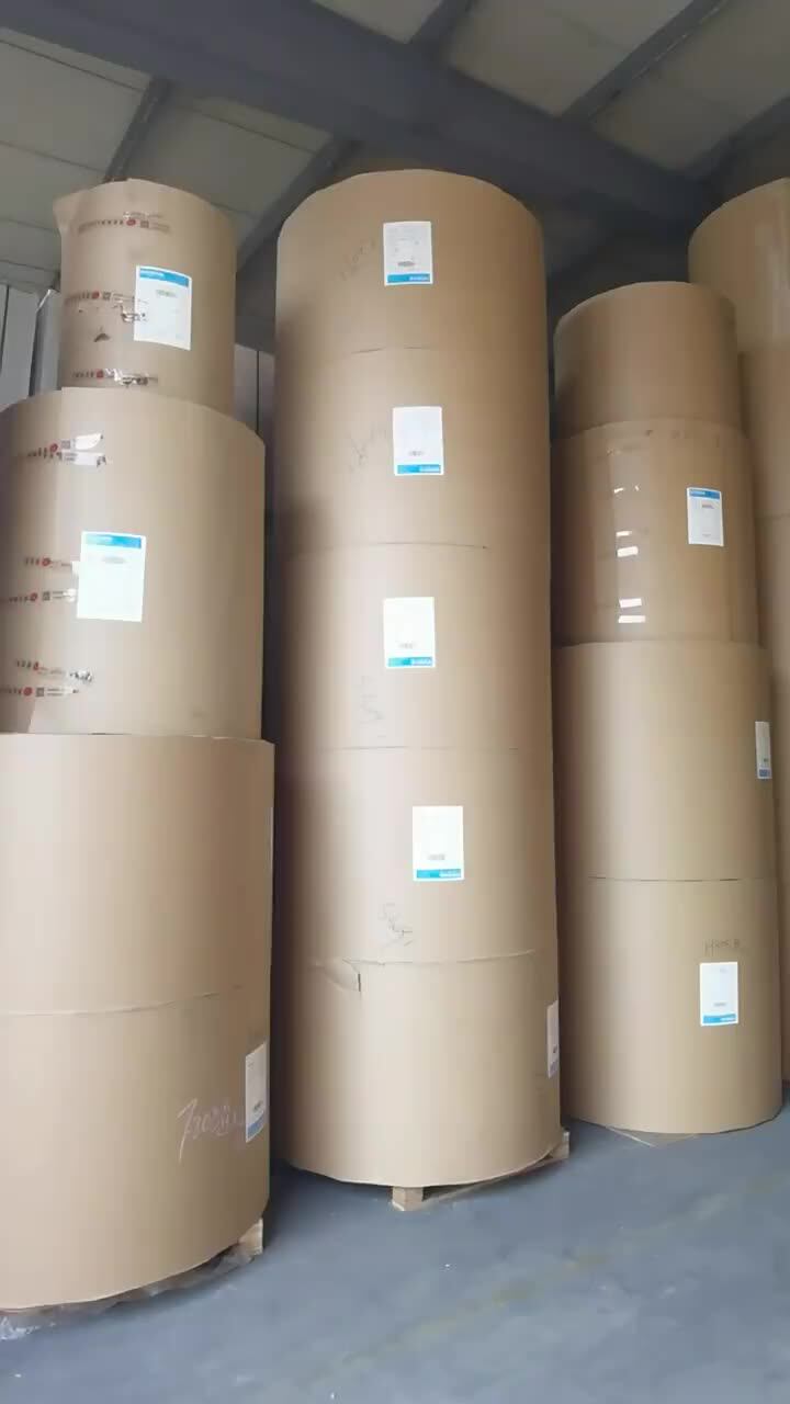 Optimal Price Customized Brown Jumbo Kraft Paper Roll 360-420 Gsm ...