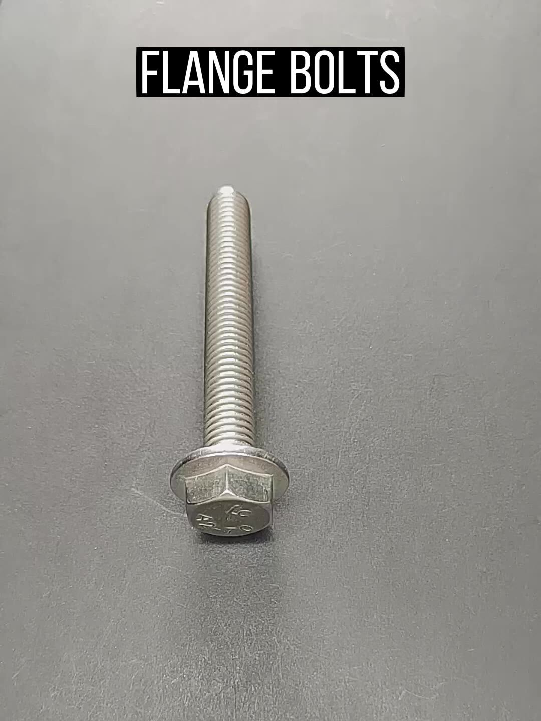 Din6921 M16 Zinc 10.9 Grade 8.8 Brass Full Half Thread Hex Flanged Half ...