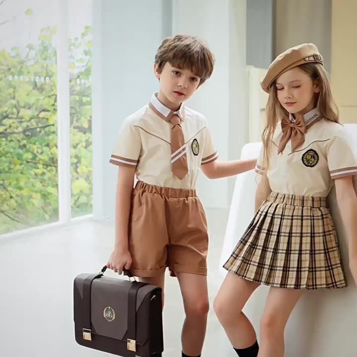 Kindergarten Uniform Suit,Spring Summer Children's Clothes Primary ...