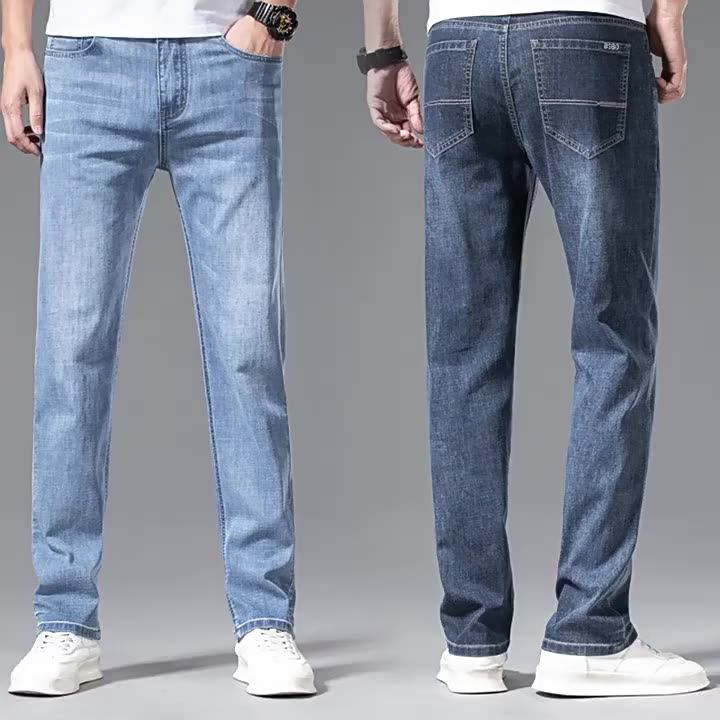 Junbaoss Men's Slim Fit Stretch Jeans Ripped Skinny Jeans For Men ...