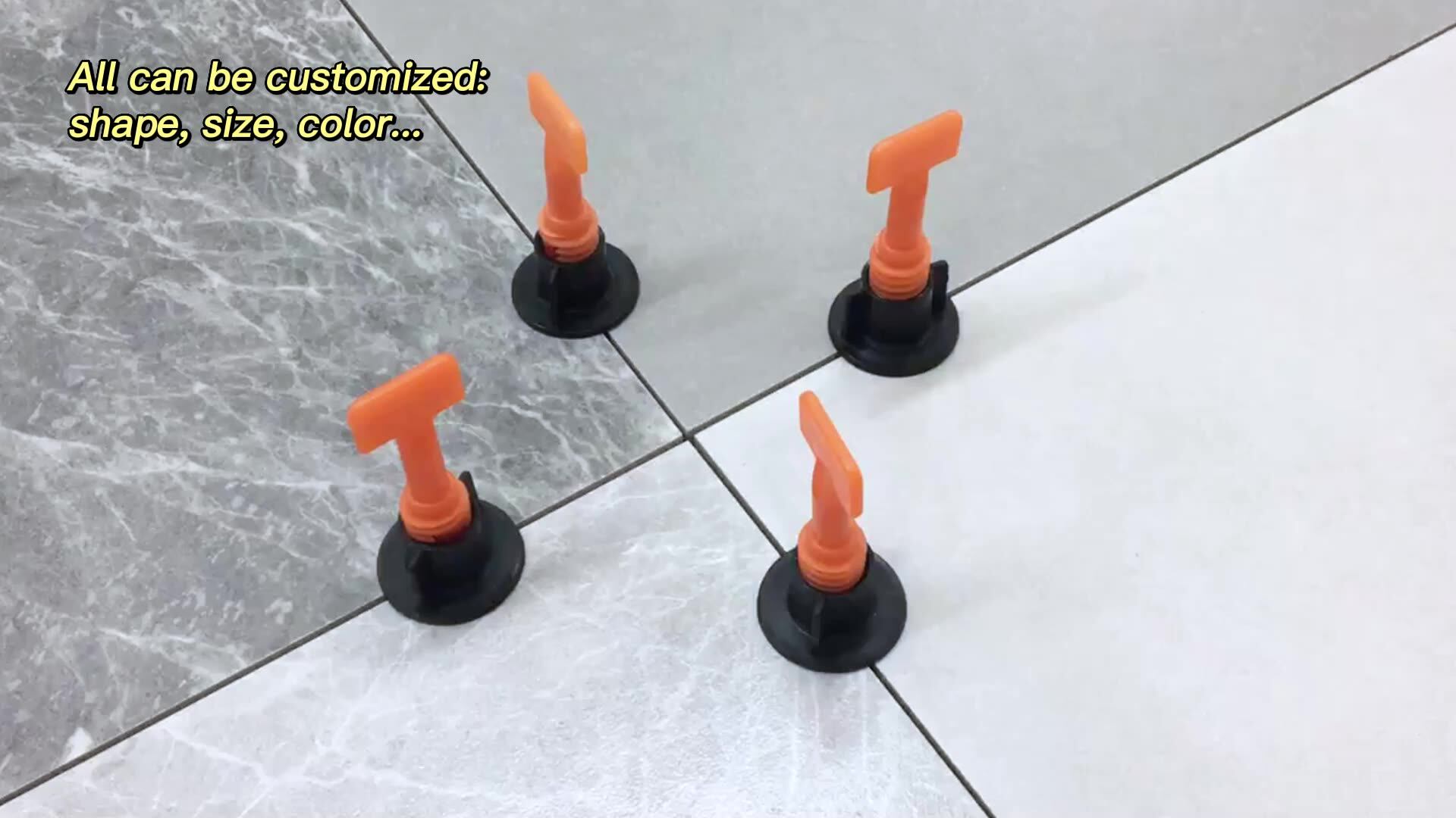 Multifunction Recyclable Plastic Floor Tile Levelling Spacers Clips ...