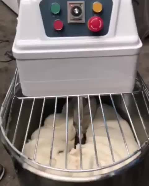 Commercial Bakery Bread Making Machine Dough Kneader Flour Spiral Dough ...