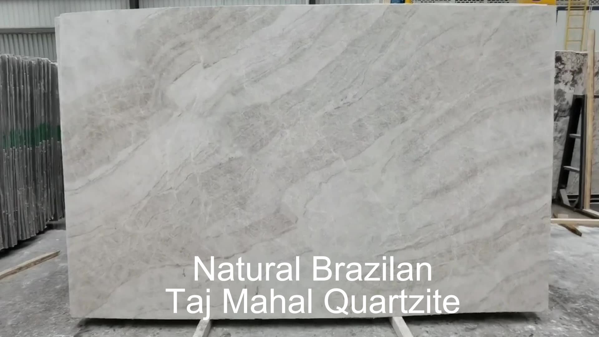 Luxury Brazil Natural Stone Taj Mahal Quartzite Polished Marble Slab ...