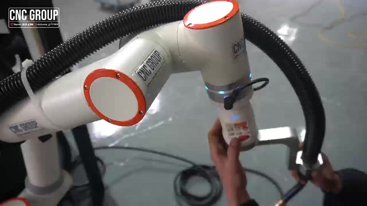 6 Axis Robot Arm Machine Automatic Cobot Robot Welding Platform Cobot ...