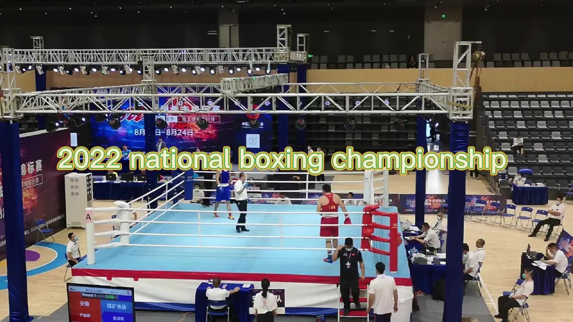 Custom Collapsible Foldable Boxing Ring 5x5 M Floor Portable Boxing ...